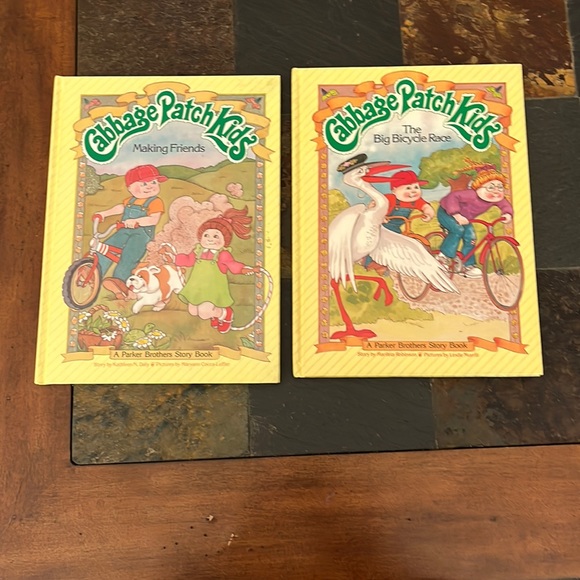 Parker Brothers | Other | 2 Cabbage Patch Kids Vintage 984 Book The Big ...